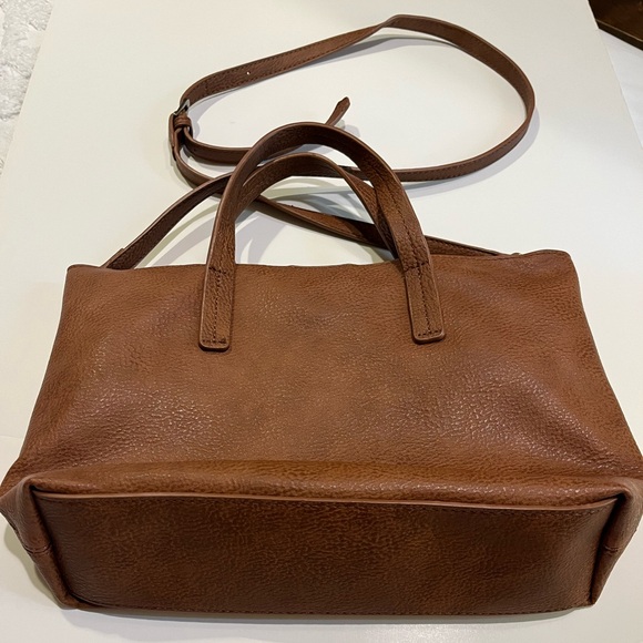 Joy Susan | Bags | Joy Susan Vegan Leather Minitote Wcrossbody Insert ...